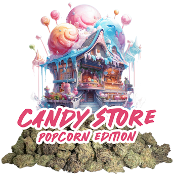 Candy Store ( Popcorn ) สายพันธุ์กัญชา - การจัดส่งวัชพืช - ogth