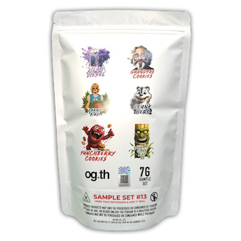 Sample Set #13 Cannabis Strain - Weed Delivery - ogth