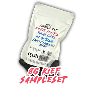 Kief Set ( Sample Set ) Cannabis Strain - Weed Delivery - ogth